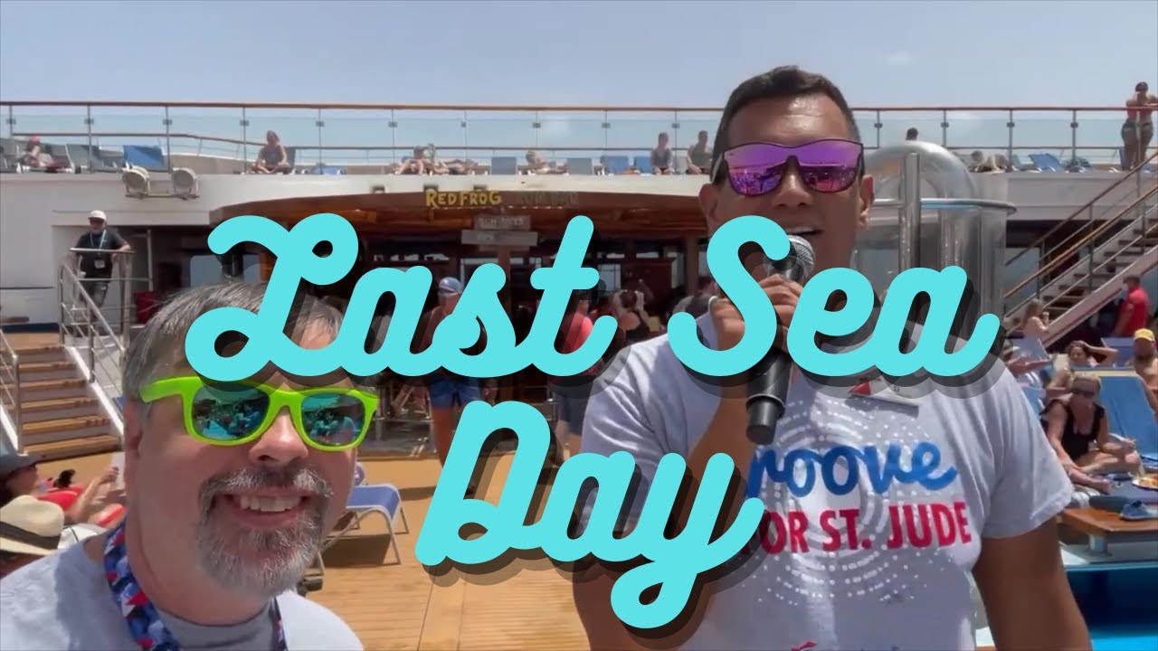 Our Last Sea Day - Carnival Sunshine 2022 - YouTube