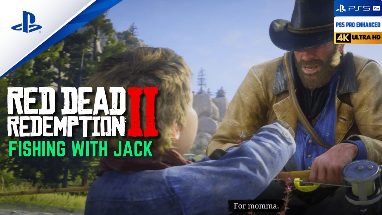 Jack and Arthur Goes Fishing - Red Dead Redemption 2 - No Commentary ...
