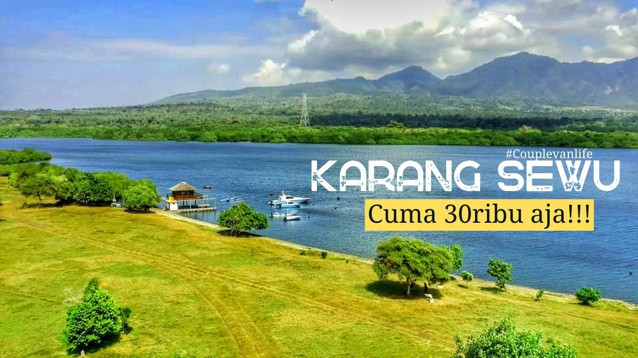 Road trip Jakarta Bali : Pantai Karang Sewu | Couple Van Life - YouTube