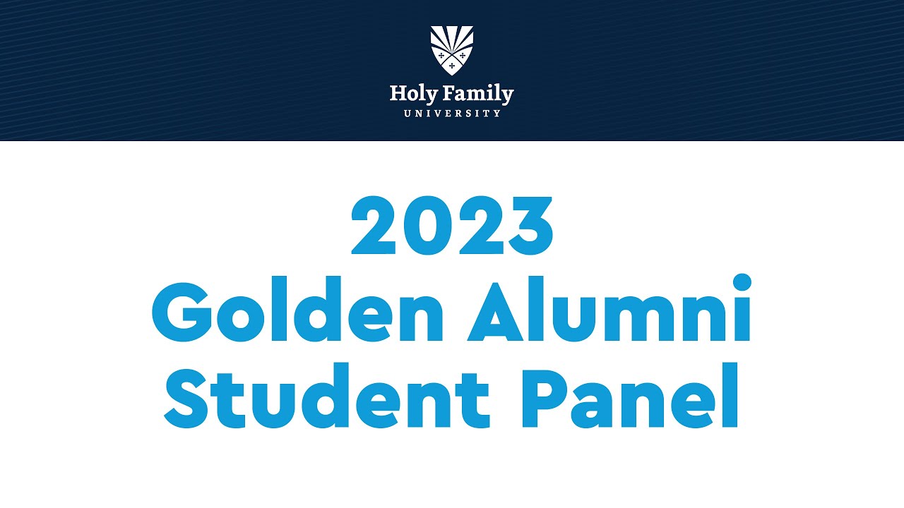 Golden Alumni Student Panel - 2023 - YouTube