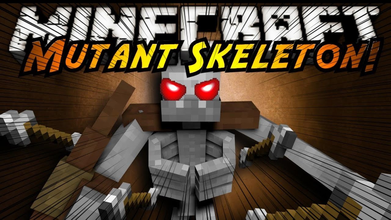 MUTANT SKELETON!! minecraft mod showcase! - YouTube