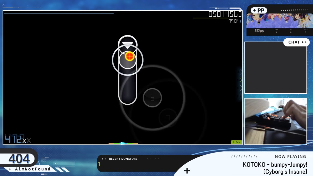 osu!liveplay | KOTOKO - bumpy-Jumpy! [Cyborg's Insane] DT 98.53% FC ...