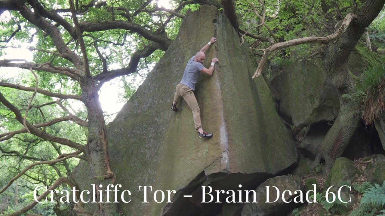Cratcliffe Tor - Brain Dead 6C - YouTube