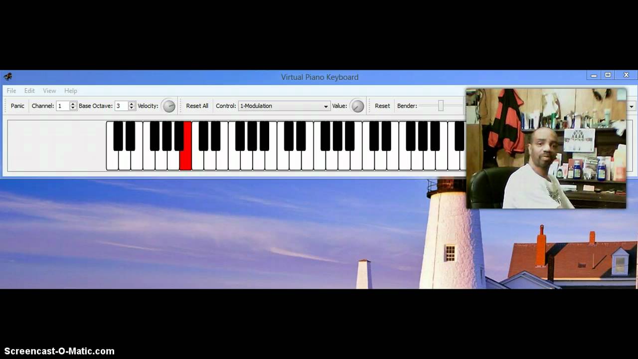 Lean On Me Keyboard Tutorial - YouTube