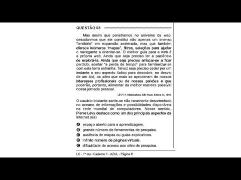 ENEM 2017 - Questão 8 - YouTube