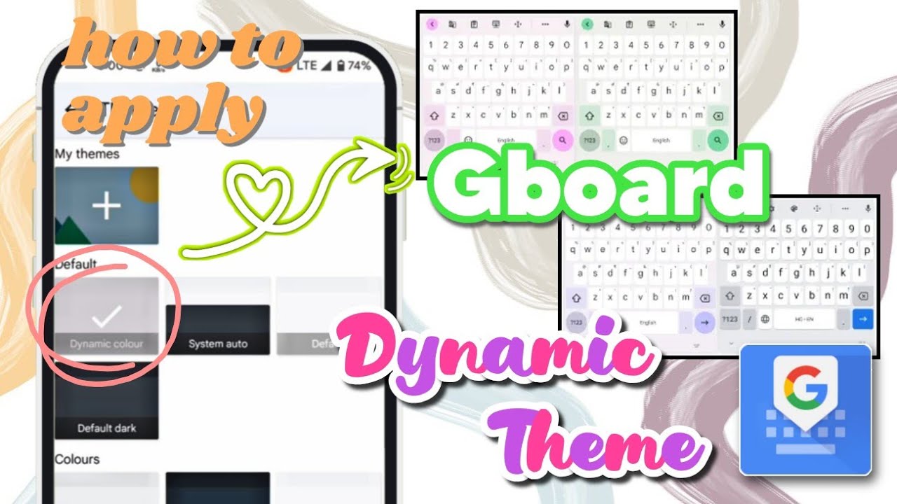 How To Get Dynamic Theme On Google Keyboard YouTube How To Get Dynamic Theme On Google Keyboard YouTube