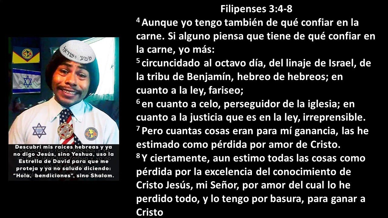 Judío cristiano habla sobre los maestros de raíces hebreas - YouTube