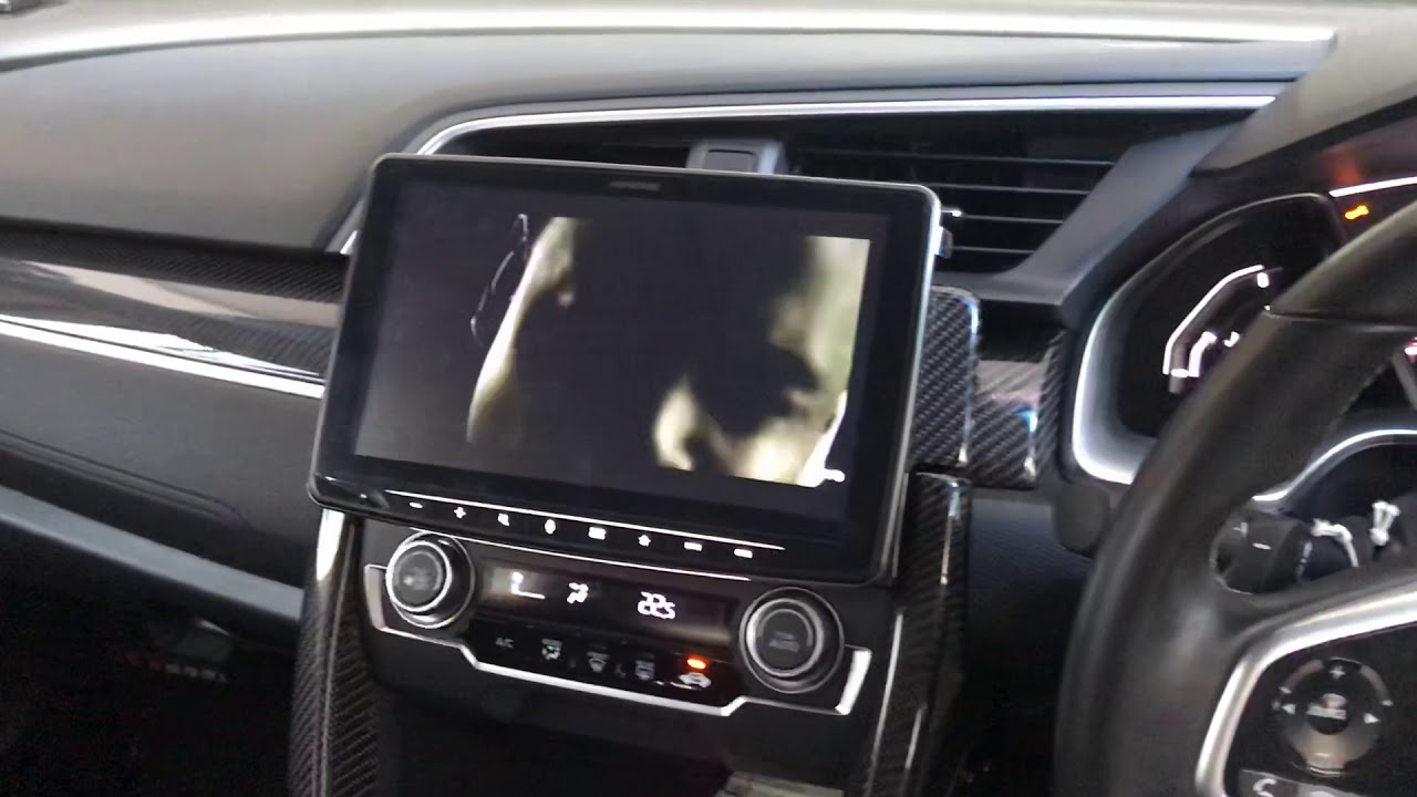 ALPINE ILX 309 aka halo 9 honda civic turbo - YouTube
