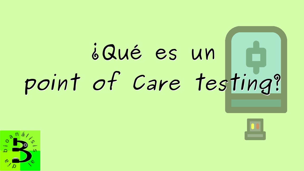🏥¿Qué es un POCT? - YouTube