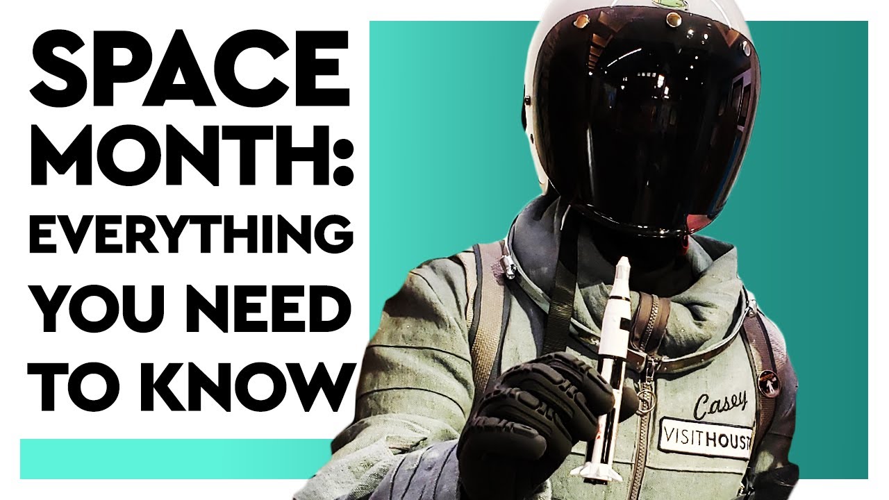 👨‍🚀 SPACE MONTH | Houston's new mascot Spacey Casey - YouTube