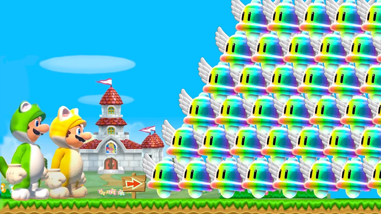 What happens if Giga Cat mario & Luigi use 999x Ultimate Rainbow Giga ...