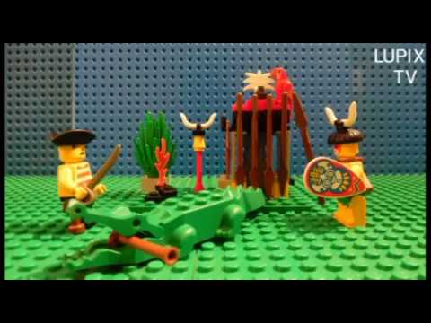 LEGO SYSTEM 6246 CROCODILE CAGE LEGO SPEED BUILD - YouTube