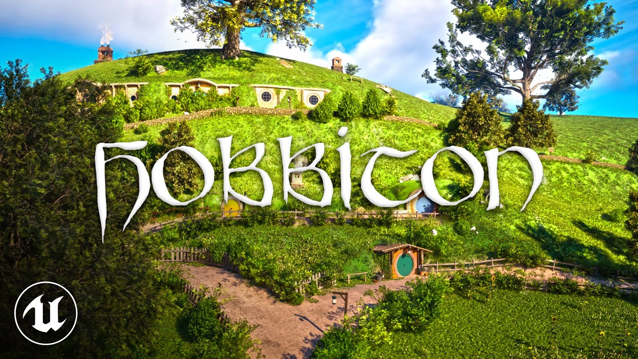 Hobbiton: The Shire VR Tour from The Lord of the Rings | DLSS 3.5 - YouTube