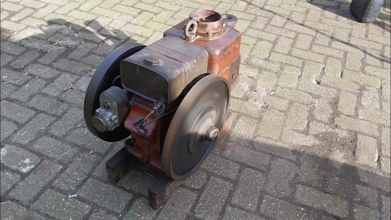 deutz ma511 standmotor stationairmotor verdampfer motor benzin - YouTube