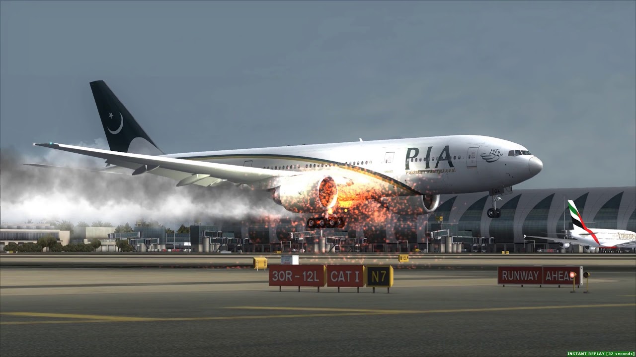 PIA 777 200 Emergency Landing At Dubai Airport YouTube pia-777-200-emergency-landing-at-dubai-airport-youtube