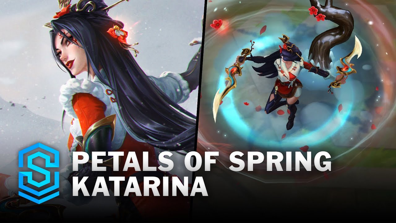 LoL skin 】 Katarina pétales de printemps / League of Legends Galerie de ...