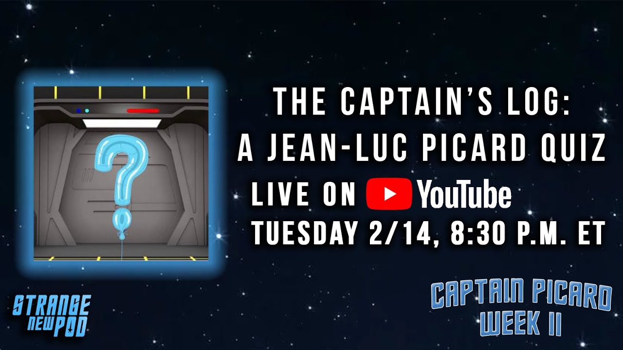 Treksperts Quiz - The Captain's Log: A Jean-Luc Picard Quiz | Captain ...