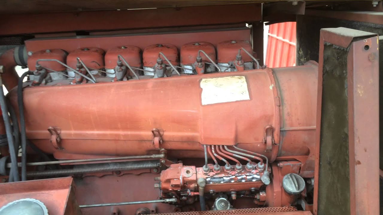 Deutz 6 Cylinder F6L912 F6 L 912 Engine Motor Power Plant Sawmill ...