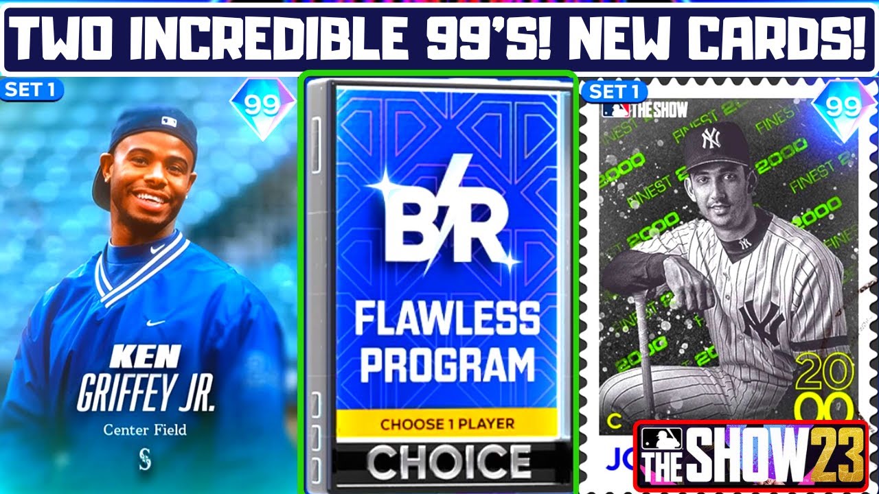 TWO INCREDIBLE 99 OVERALL PLAYERS! KEN GRIFFEY JR and JORGE POSADA! MLB ...