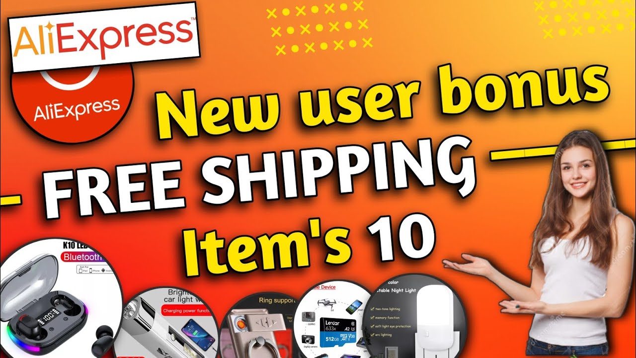 AliExpress new user bonus free Shipping item 10 || අලි එකේ නිව් යූසර් ...
