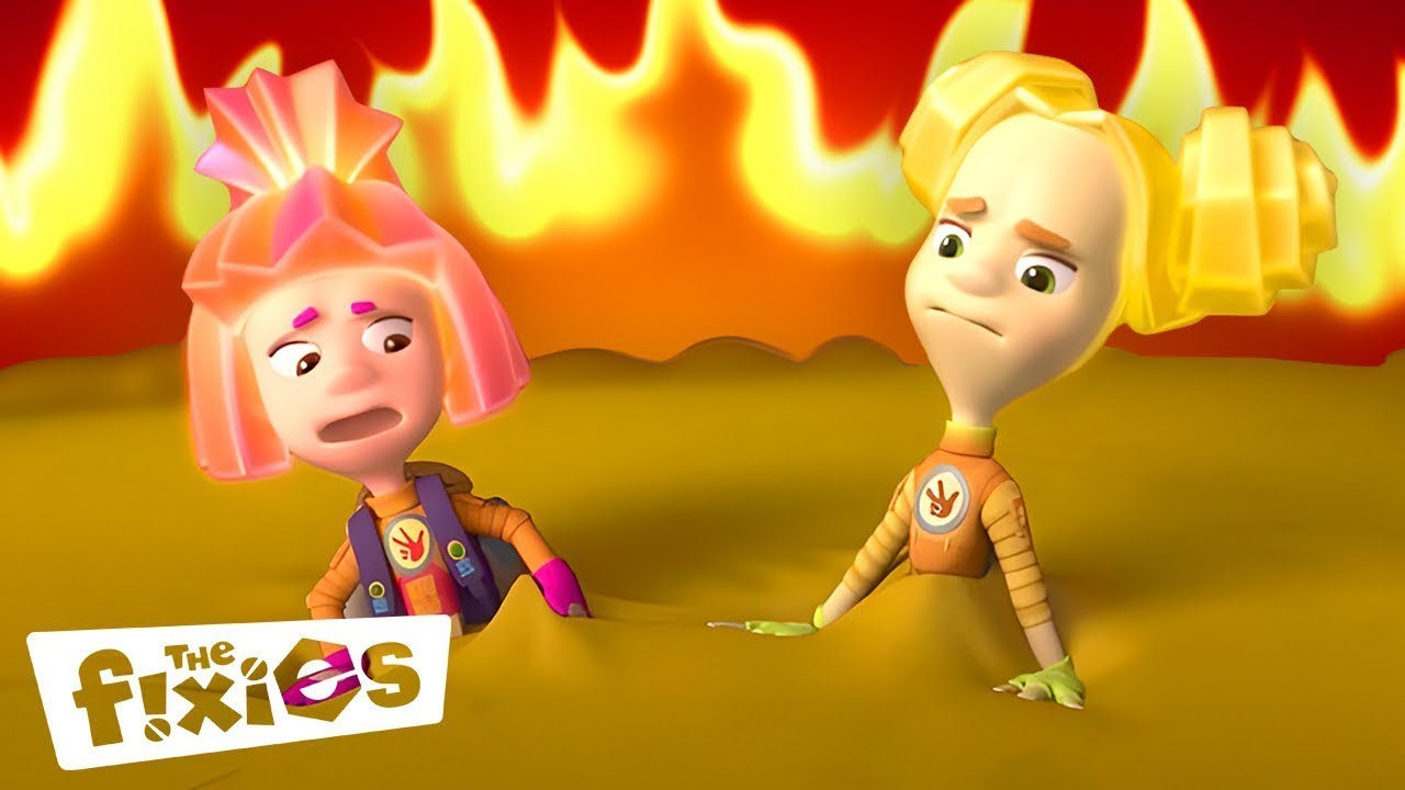 Baked into a pie?! | The Fixies Animated Compilation | Fun Cartoons for ...