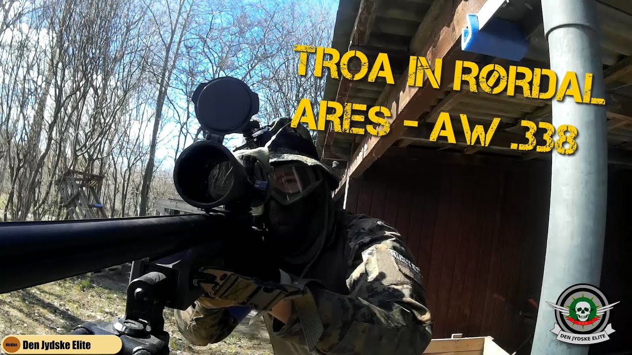 Airsoft - Urban Sniping With TROA In Rørdal (ARES AW .338) - YouTube