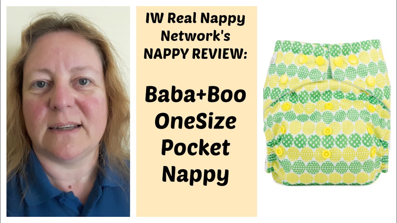 Baba+Boo "birth to potty" OneSize Pocket Nappy review - YouTube