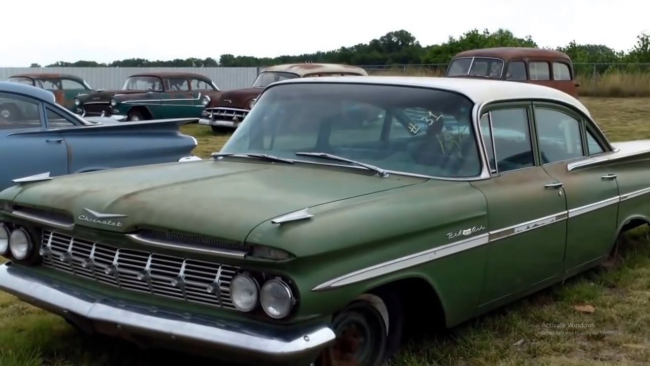Huge Collection of Abandoned Classic Cars | Over 300 Classic & Rare ...