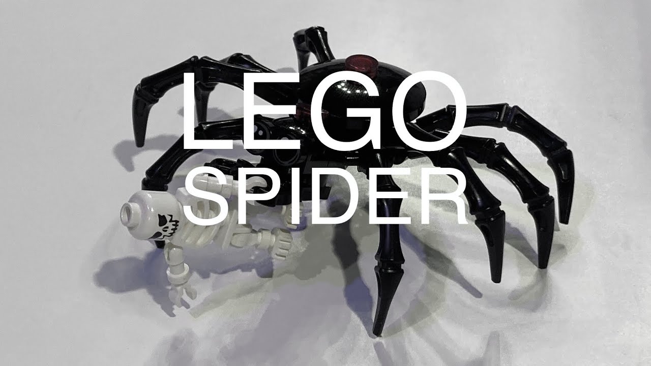 LEGO TUTORIAL: How to Build a LEGO Spider - YouTube