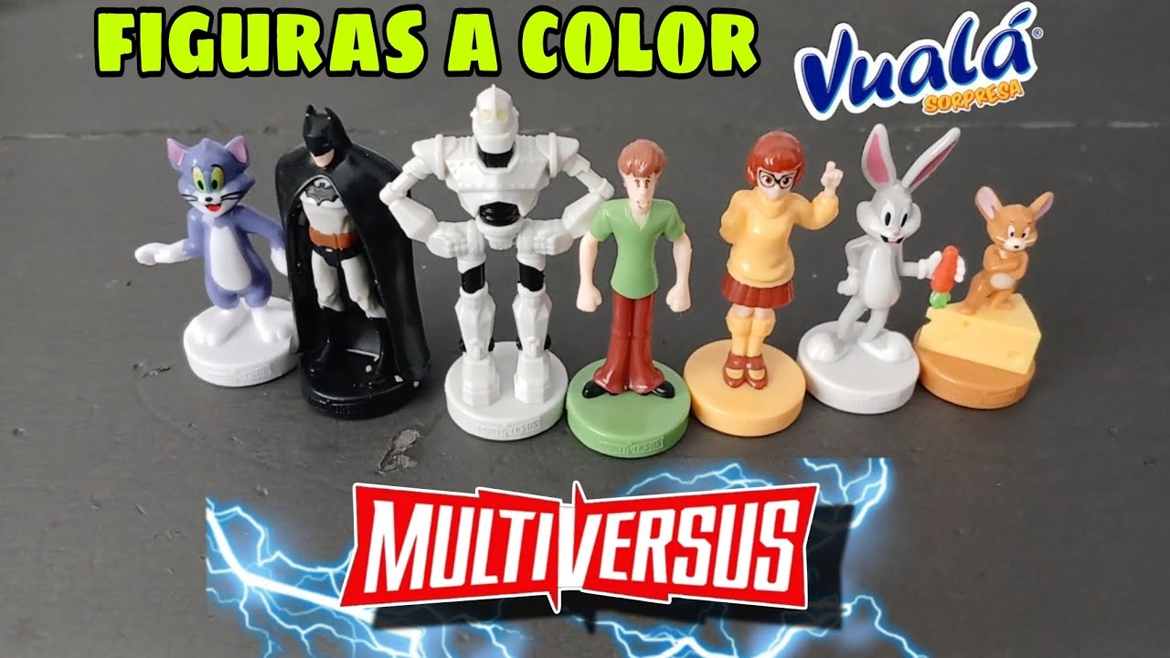 Coleccion de figuras de vualá multiversus casi completa abriendo vualá ...