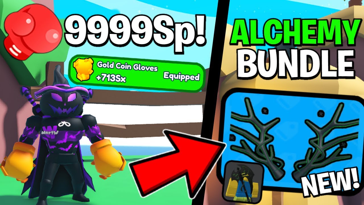 I Got The New ALCHEMY Antlers & Reached 500Oc Strength! | Roblox Punch ...