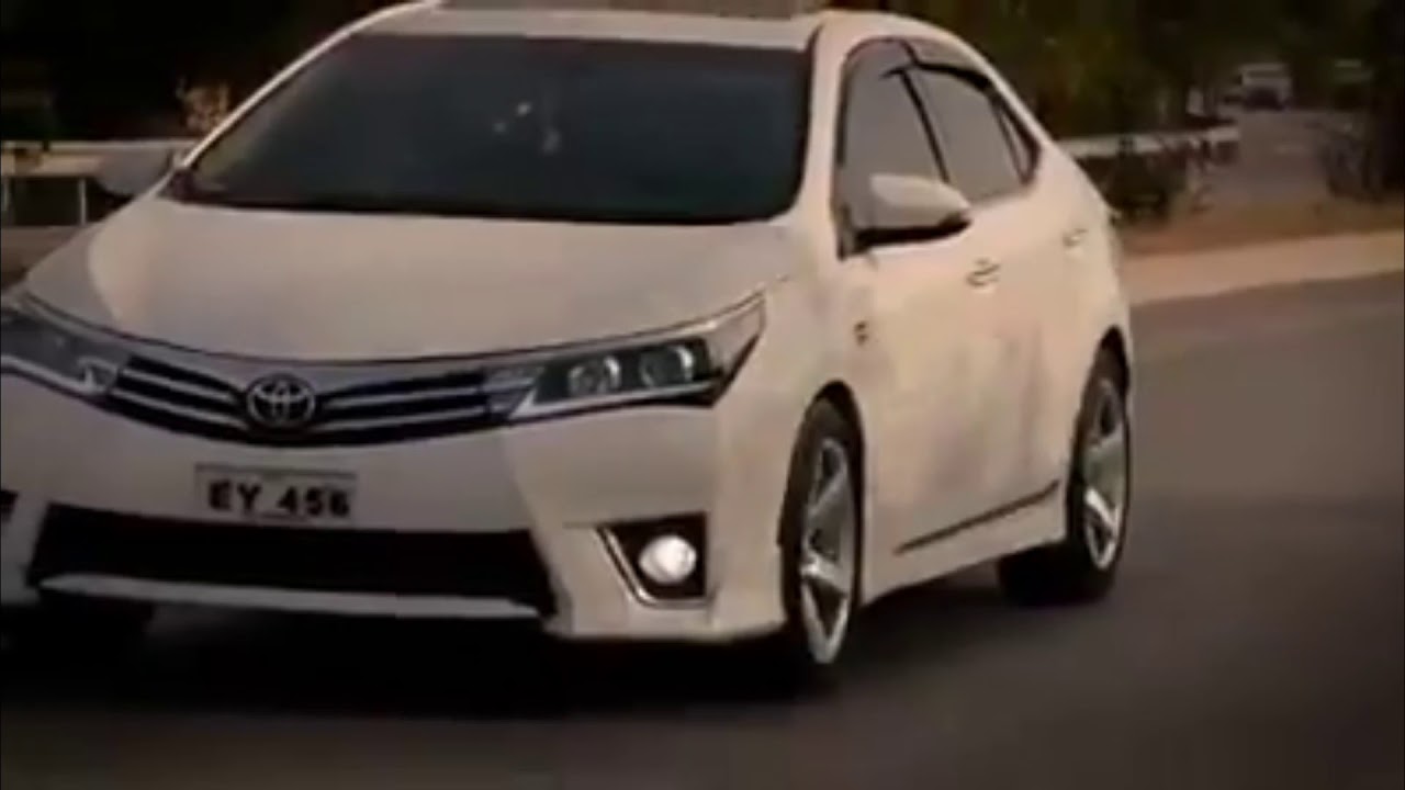 TOYOTA COROLLA STANCED and LOWERED - YouTube