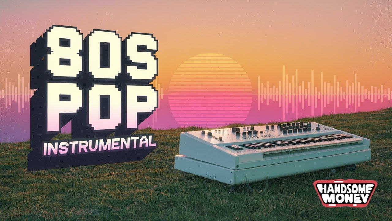 80s type synth pop beat, 