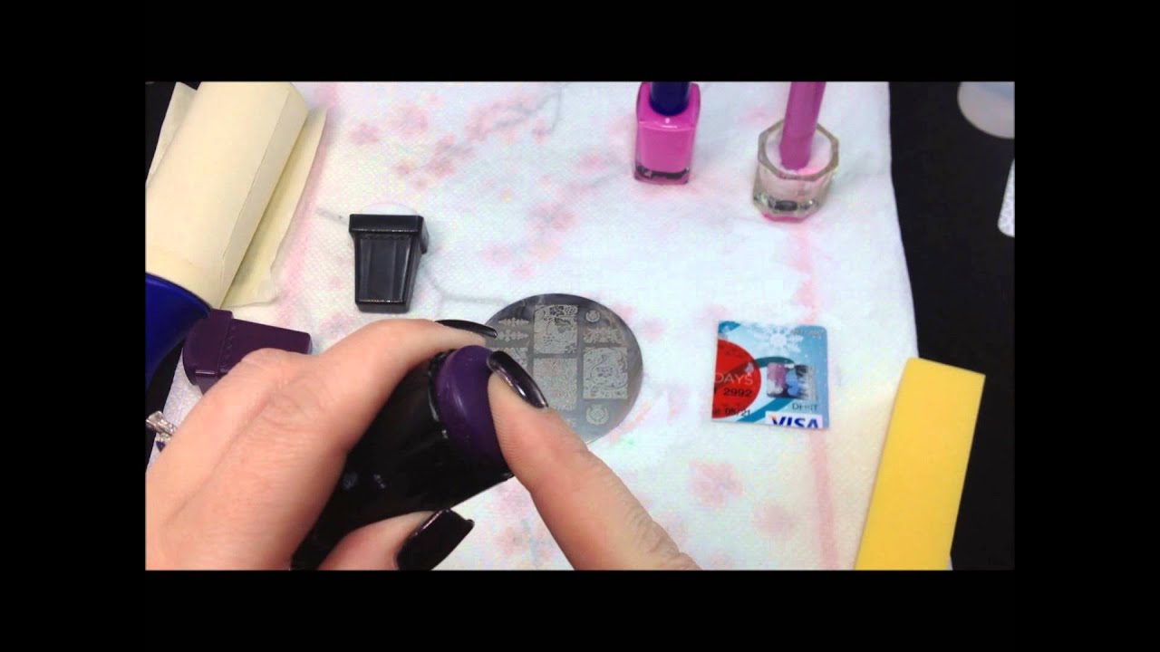 Messy Mansion Purple Stamper Review - YouTube