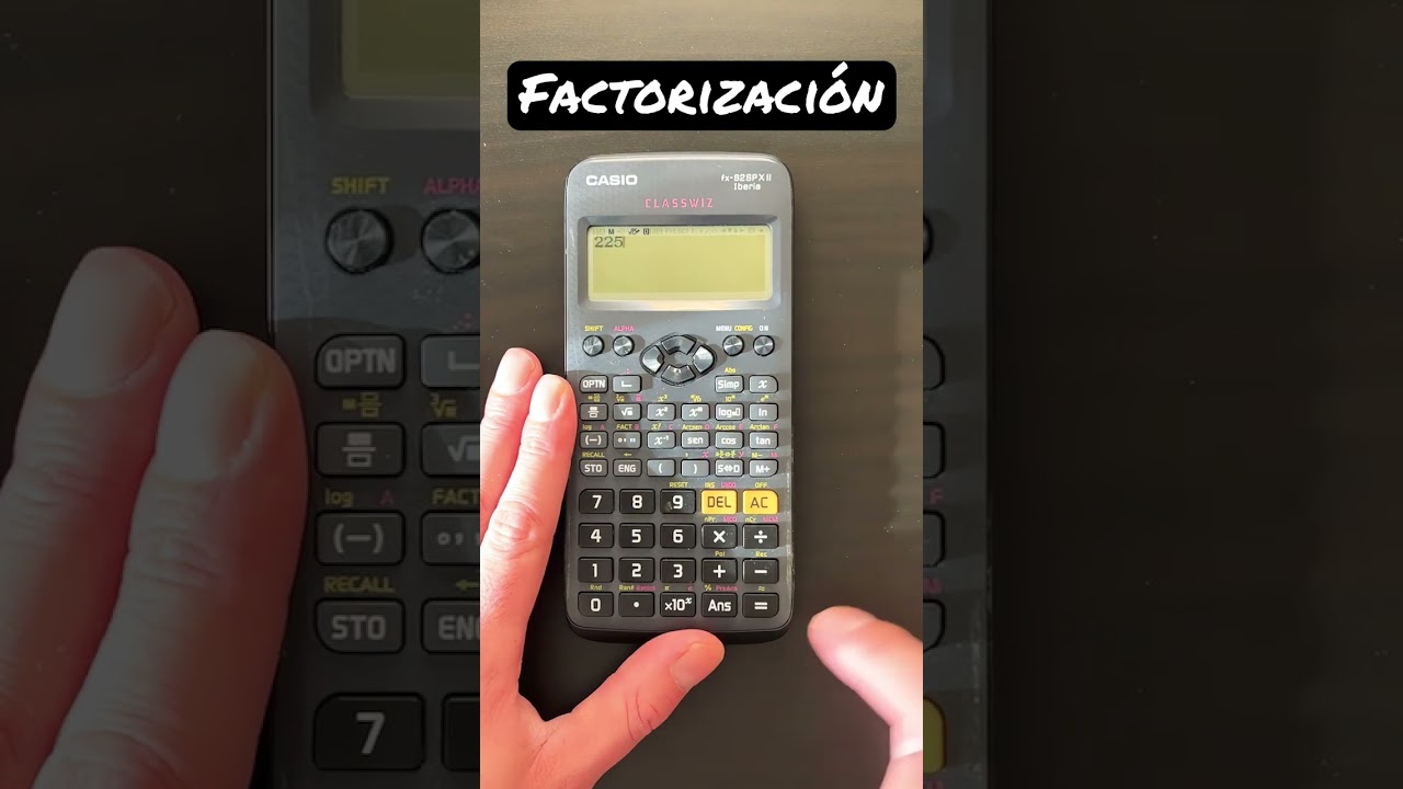 Como Factorizar Con La Calculadora Casio factorizar shorts 