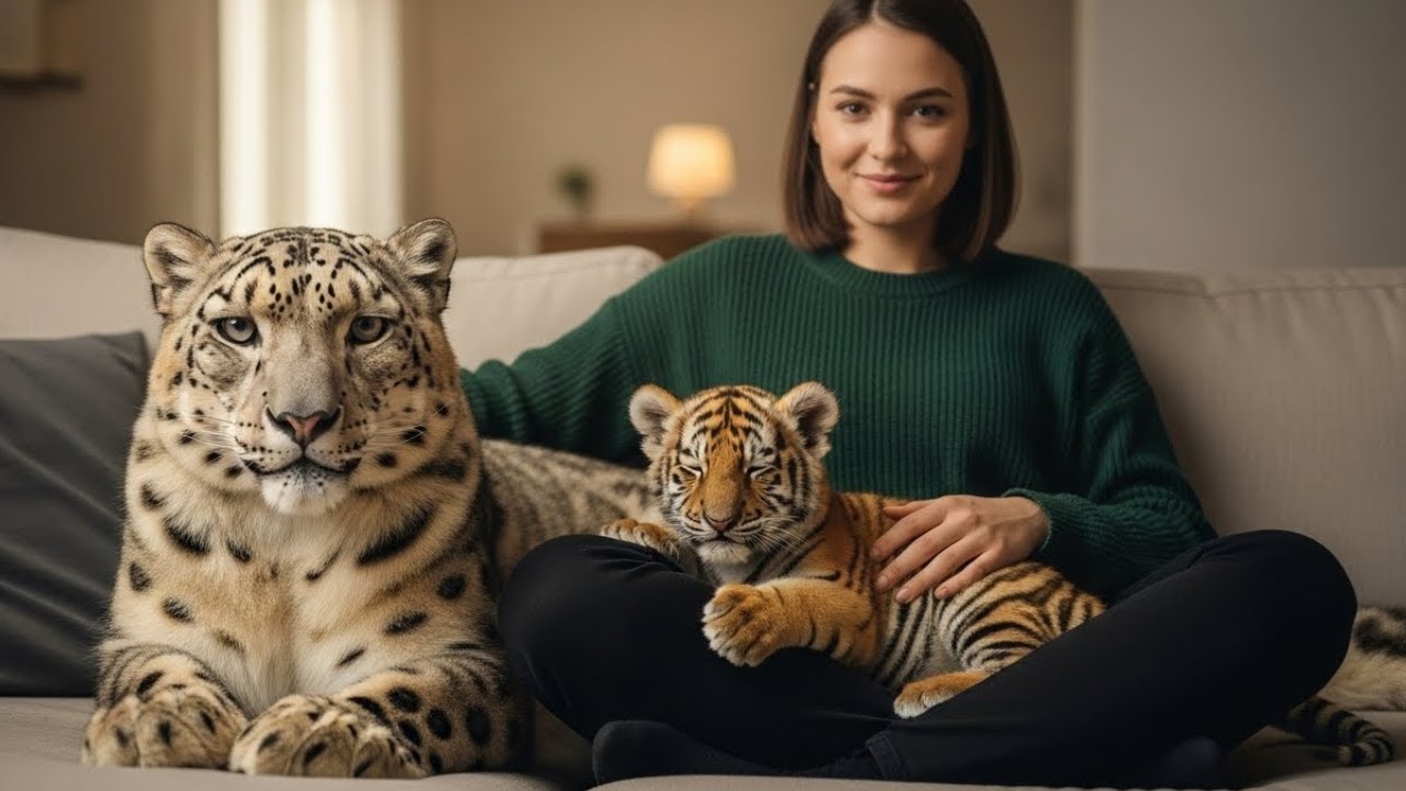 A Lost Tiger Cub, My Garden, and an Unexpected Snow Leopard Guardian ...