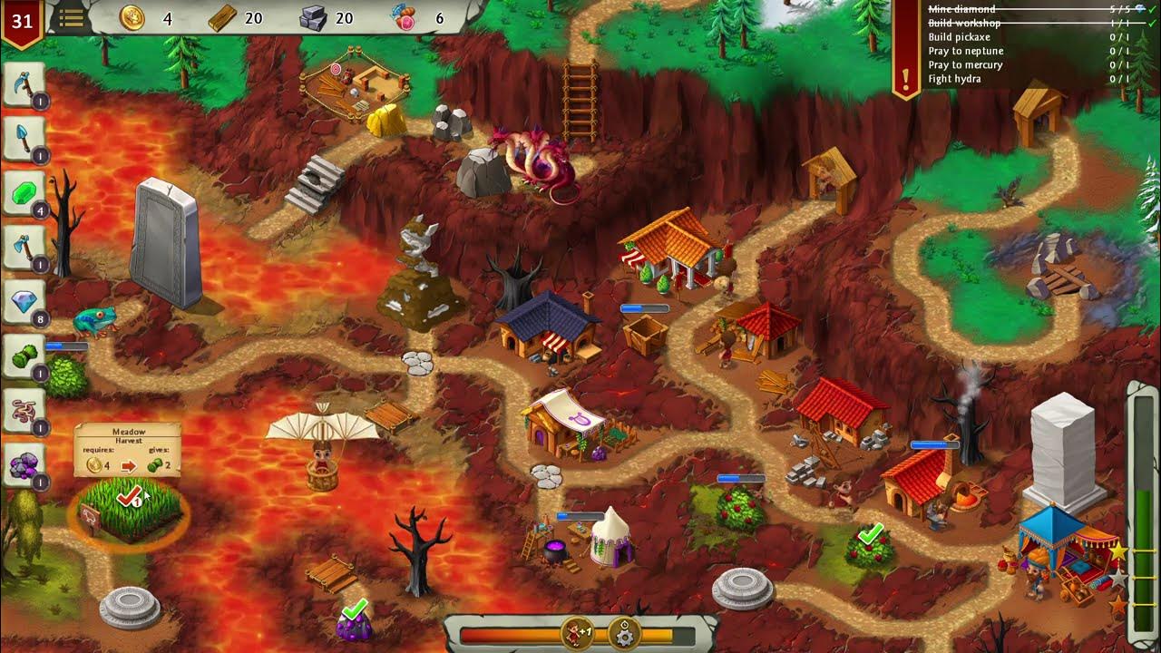 Heroes of Rome 2: The Revenge of Discordia - Level 31 Walkthrough Guide - YouTube