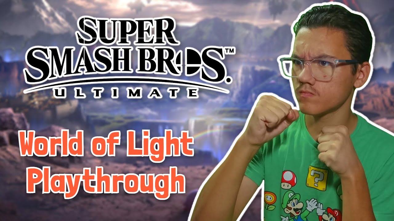 [🔴LIVE] Light It Up! | Super Smash Bros. Ultimate World of Light HARD ...