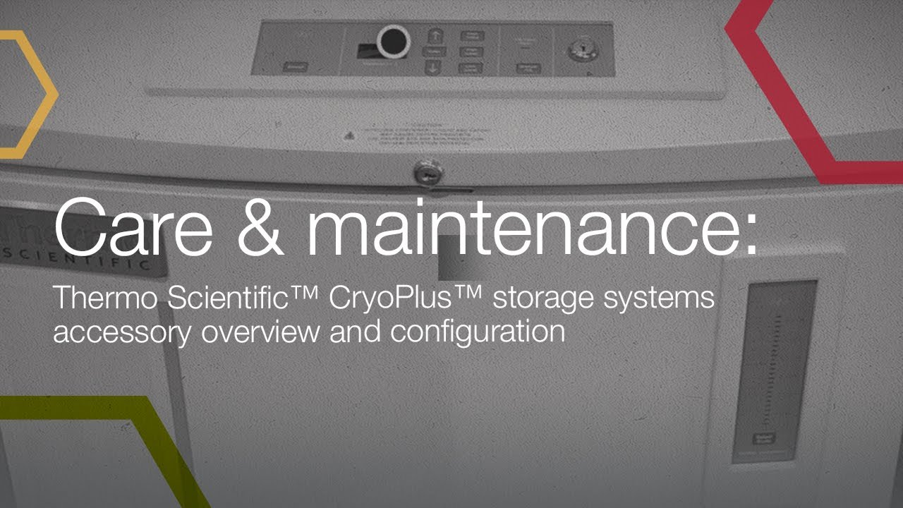Thermo Scientific CryoPlus storage systems accessory overview and ...