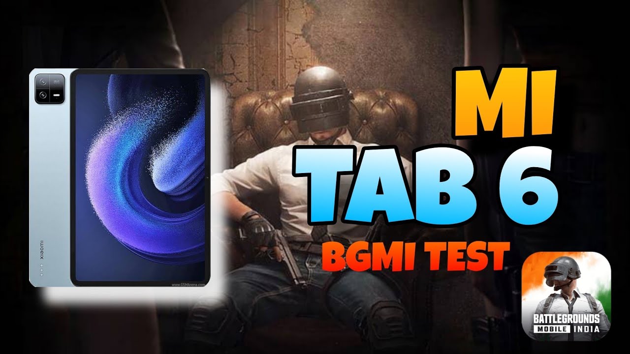 Mi Tab 6 bgmi gameplay 🔥💯 || Xiaomi tab 6 bgmi test - YouTube