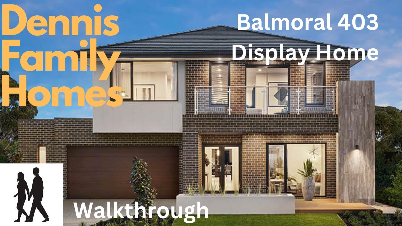 Dennis Family Homes Balmoral 403 Display Walkthrough - YouTube