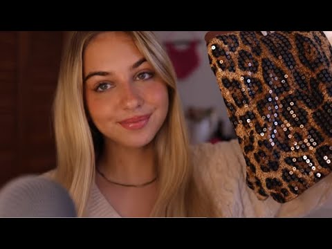 ASMR Tingliest Textured Scratching and Tapping 🐆 Whispering - YouTube