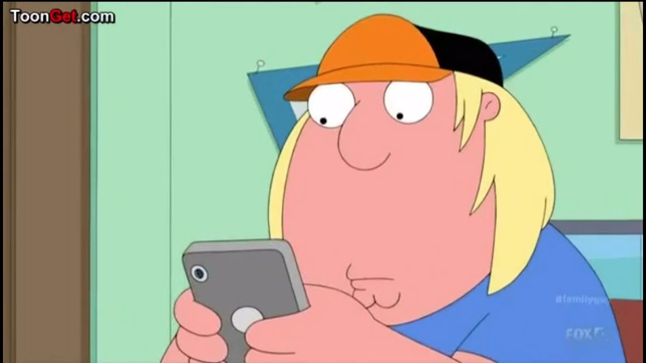 Family Guy- Peter leaves his phone in Chris's room! - YouTube
