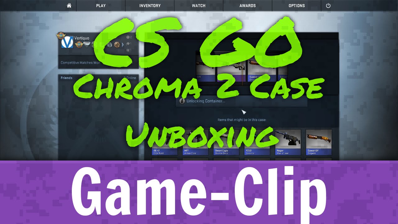 CS GO: Chroma 2 Case Unboxing - YouTube