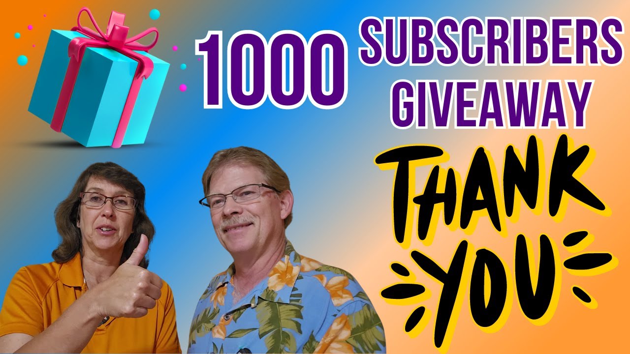 THANK YOU! Our 1000 Subscribers Milestone Celebration - YouTube