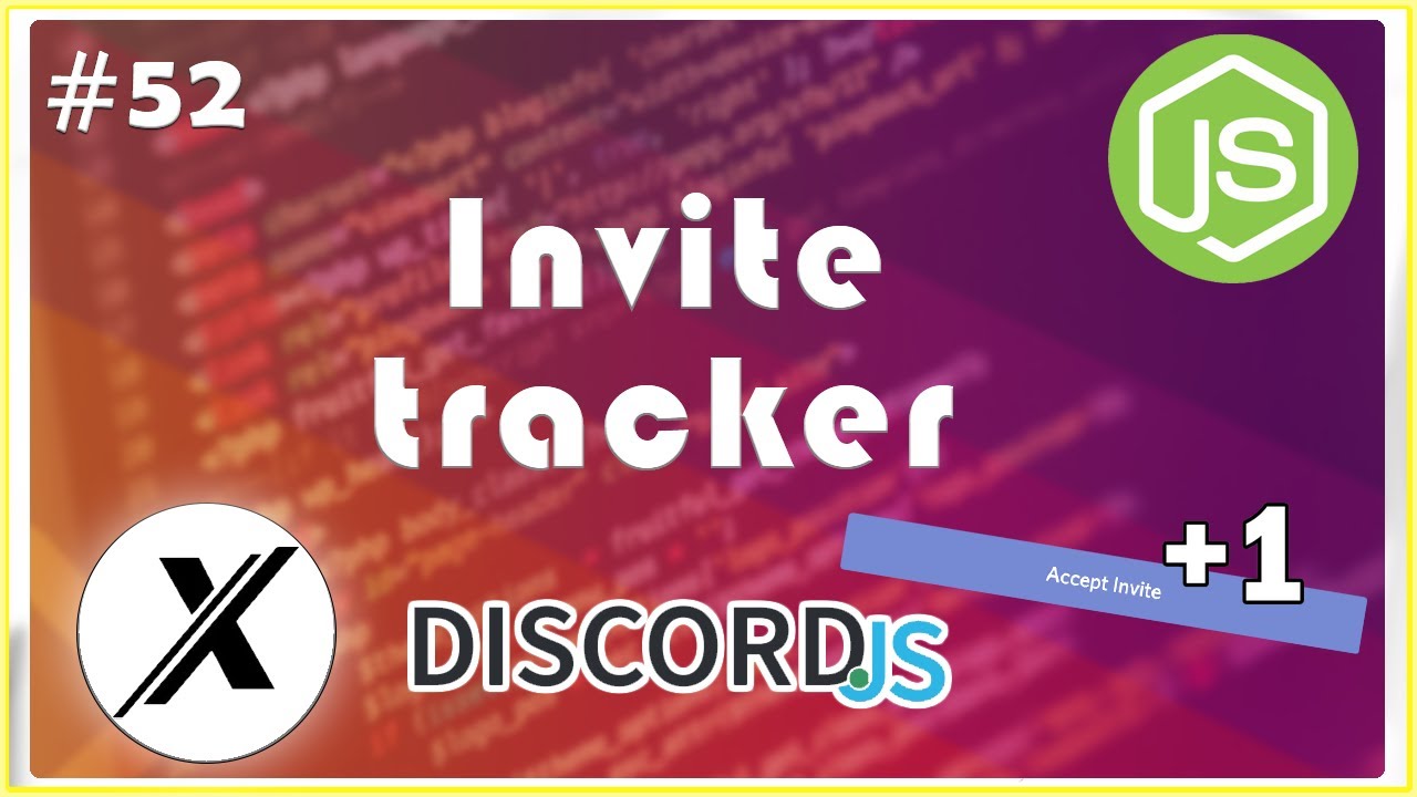 HOW TO MAKE A INVITE TRACKER COMMAND | DISCORD.JS (V12) | #52 - YouTube