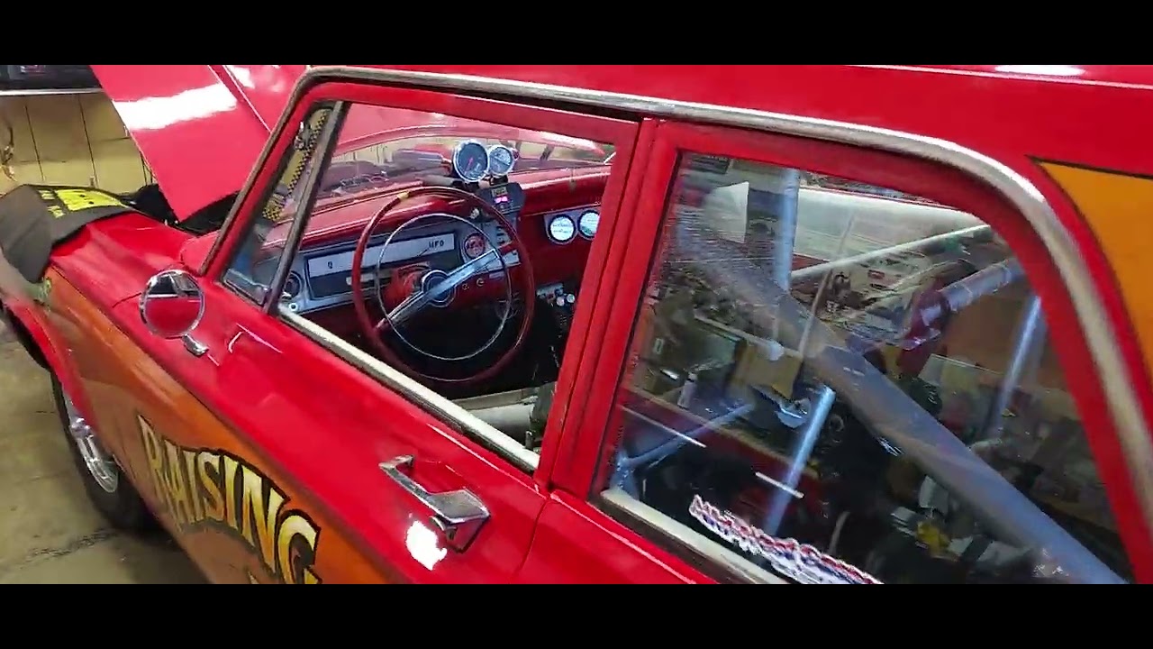 1965 Dodge Nostalgia Super Stock Wedge Engine - YouTube
