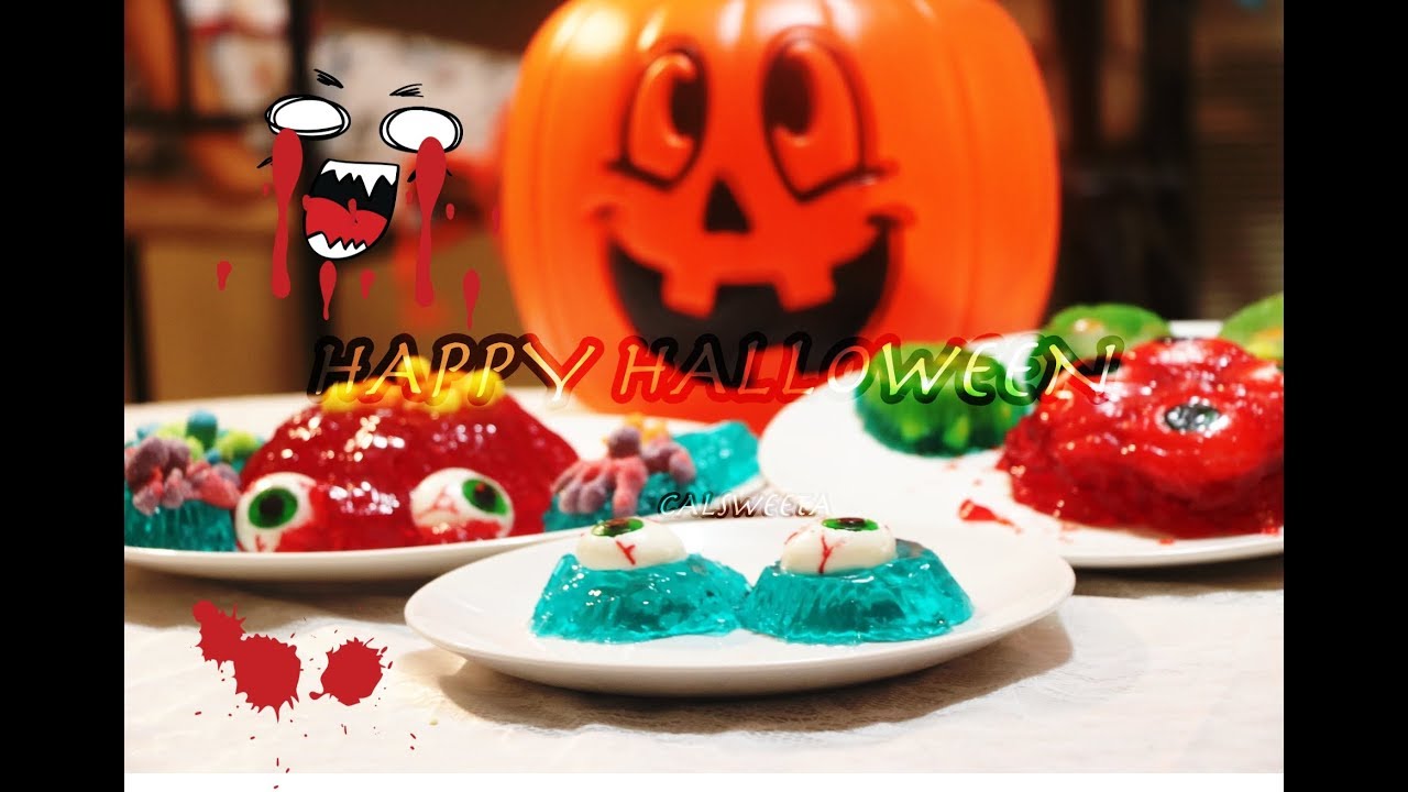 HALLOWEEN SPOOKY UGLY JELLO MONSTER RECIPE | Jello Recipes For # ...