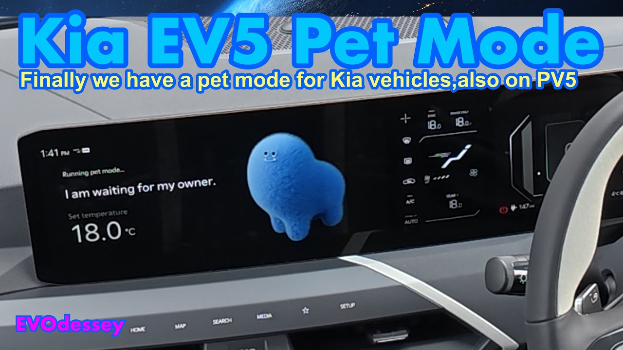 Kia EV5 Pet Mode Demo - YouTube