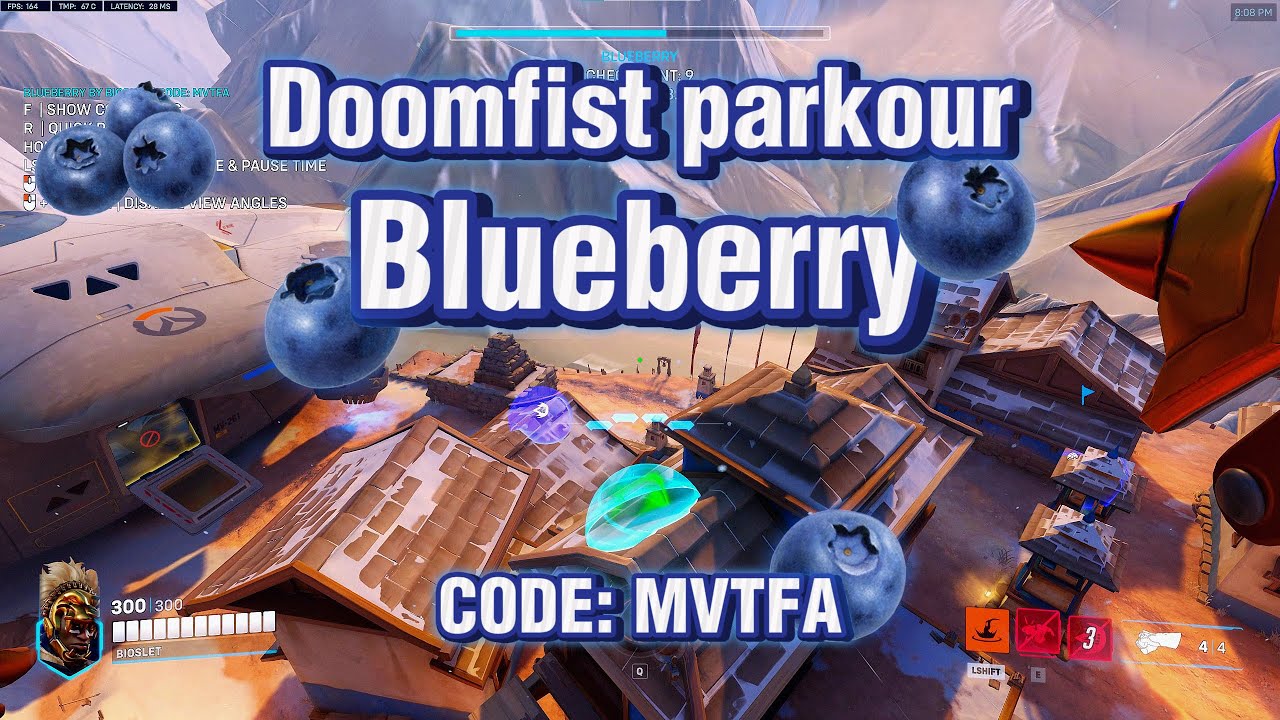 [Doomfist Parkour] Nepal - "Blueberry" (Code: MVTFA) - YouTube